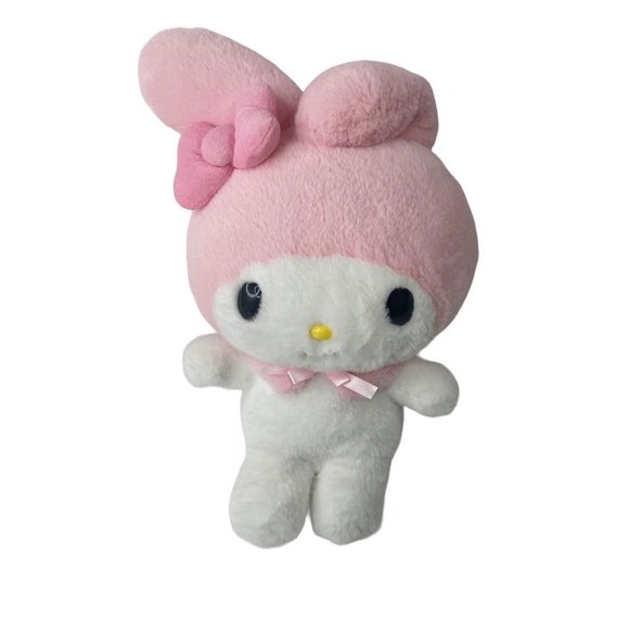 Sanrio | Toys | Sanrio Plush My Melody Pinkwhite Stuffed Animal | Poshmark